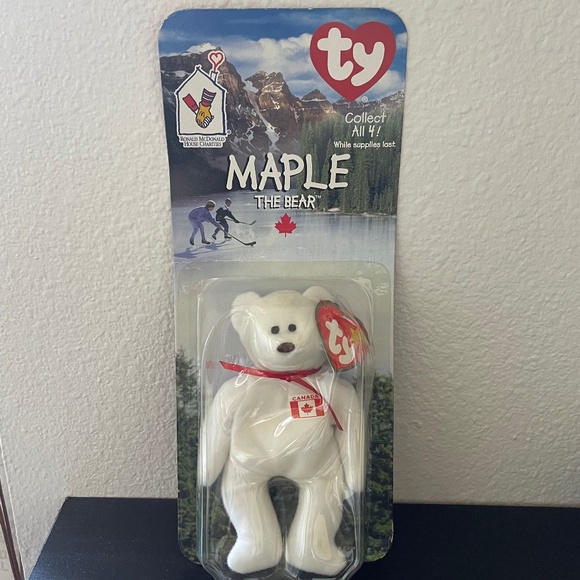 Ty | Toys | Maple The Bear Ty Mcdonalds Teenie Beanie Baby 993 | Poshmark